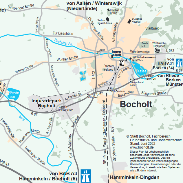 Bocholt Maps